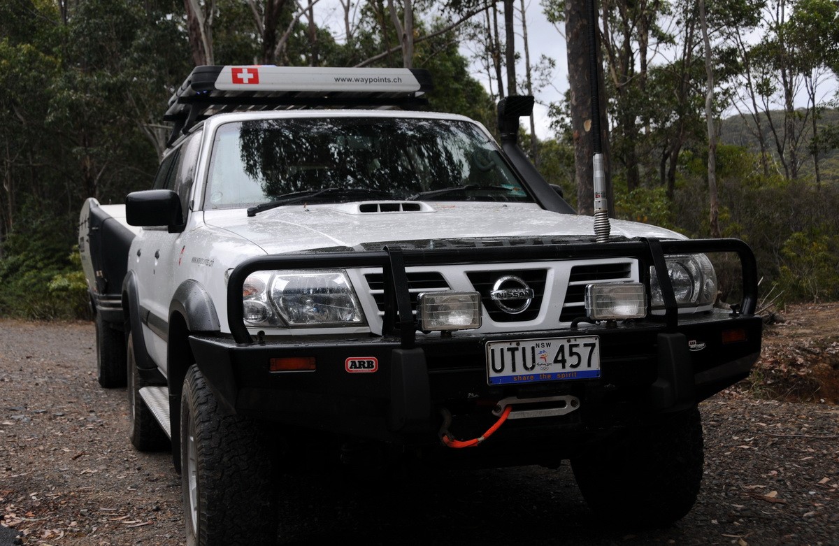 Nissan Patrol GU and Ultimate off-road Trailer