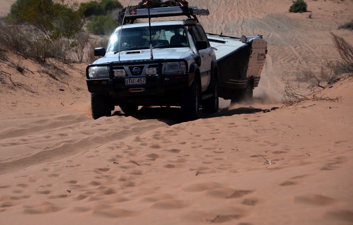 Nissan Patrol GU and Ultimate off-road Trailer